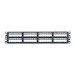 Panduit MINI-COM Modular Faceplate Patch Panels - patch panel - 2U - 19 ...
