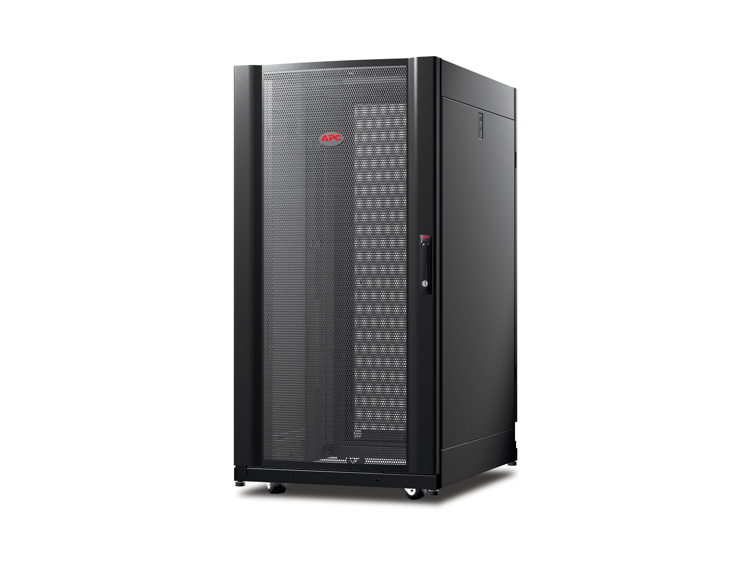 APC NetShelter AV Enclosure with Sides and 10-32 Threaded Rails ...