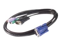 APC keyboard / video / mouse (KVM) cable - 3 ft