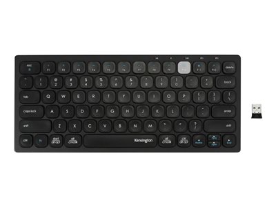 Kensington Multi-Device Dual Wireless Compact Keyboard - Tangentbord ...