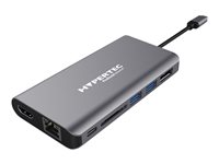 Hypertec ProDockExtreme - docking station - USB-C - HDMI, DP - GigE