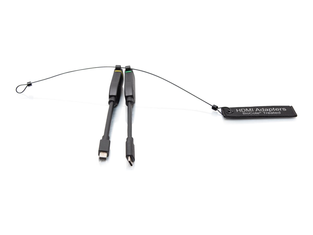 C2G Universal 4K HDMI Dongle Adapter Ring including Color Coded Mini ...