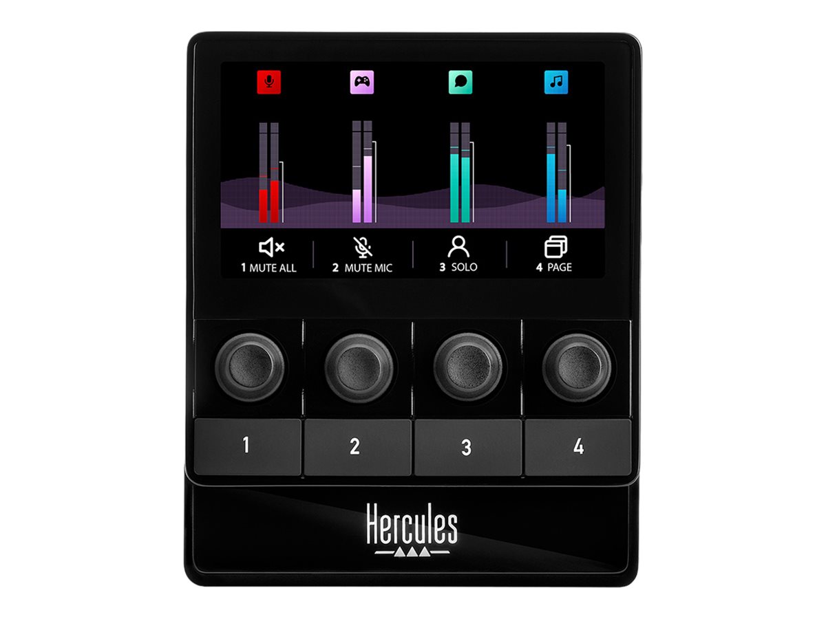 Hercules Stream 100 - Audio mixer/streamer | Overview, Specs, Details | SHI