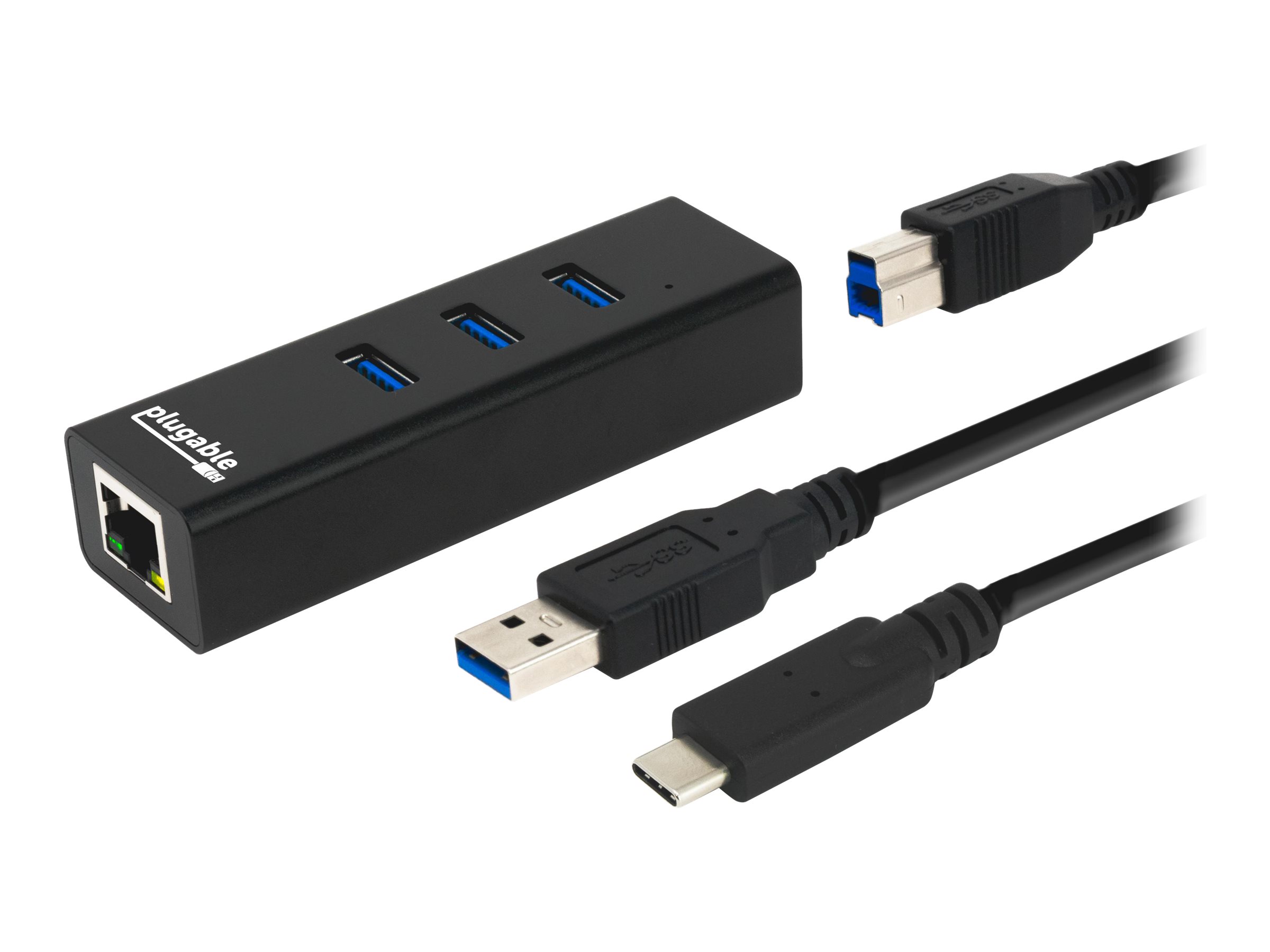 Plugable USB3-HUB3ME | Overview, Specs, Details | SHI Direct