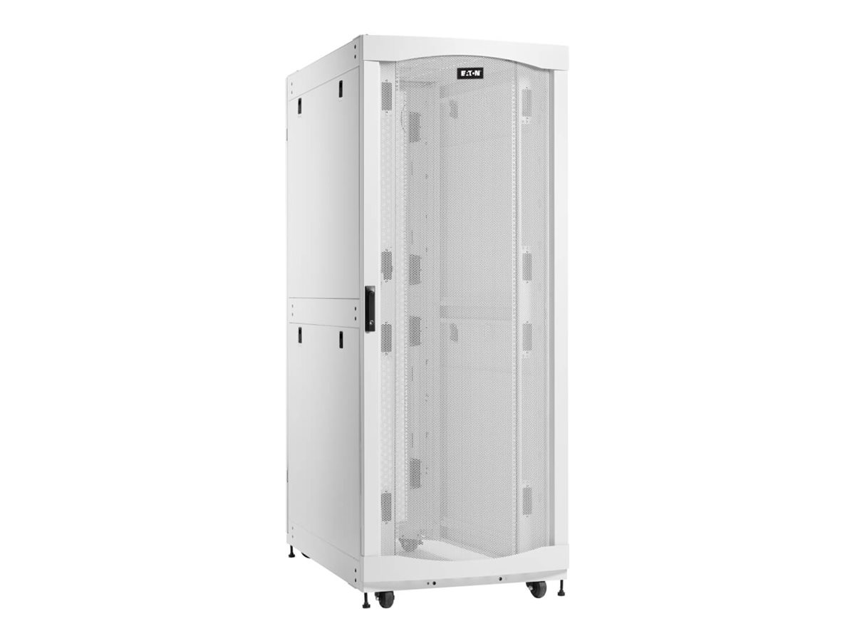 Eaton SmartRack 42U Standard-Depth Extra-Width Heavy-Duty Rack Enclosure Cabinet for AI Servers ...