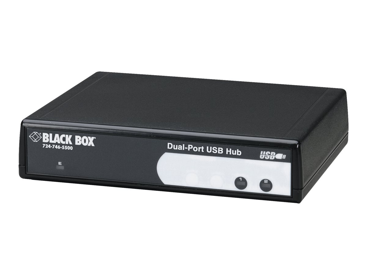 Black Box Dual-Port USB Hub | Overview, Specs, Details | SHI