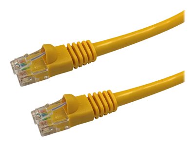 Videk Enhanced Cat5e / Cat 5 Booted Ethernet Patch Cable 24AWG UTP - patch cable - 4 m - gold