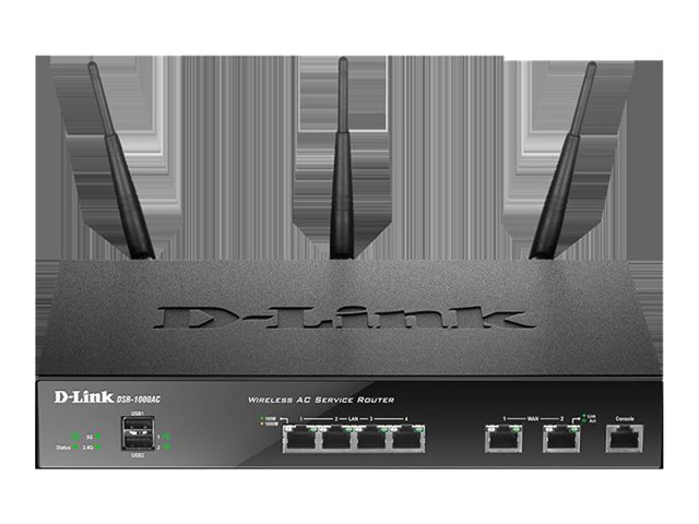 D-Link DSR-1000AC - wireless router - Wi-Fi - desktop - DSR-1000AC ...