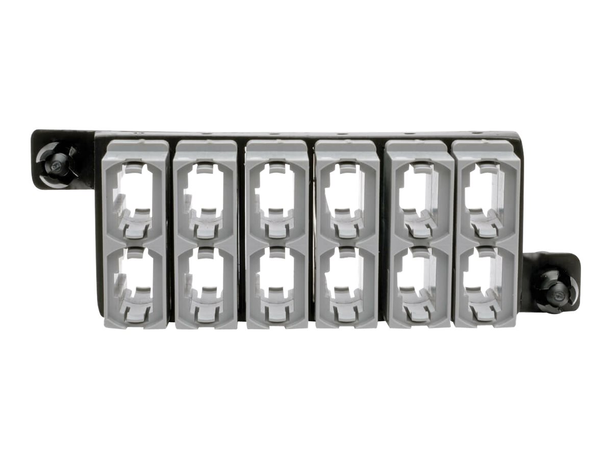 Tripp Lite 12-Fiber Patch Panel MTP/MTO x 12 40Gb Pass Through Cassette ...