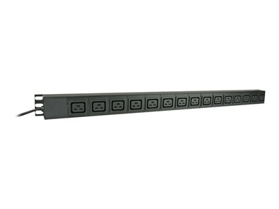 Videk Vertical Rack Mount PDU 6 x C19 Socket to 32Amp Commando Plug - power distribution unit
