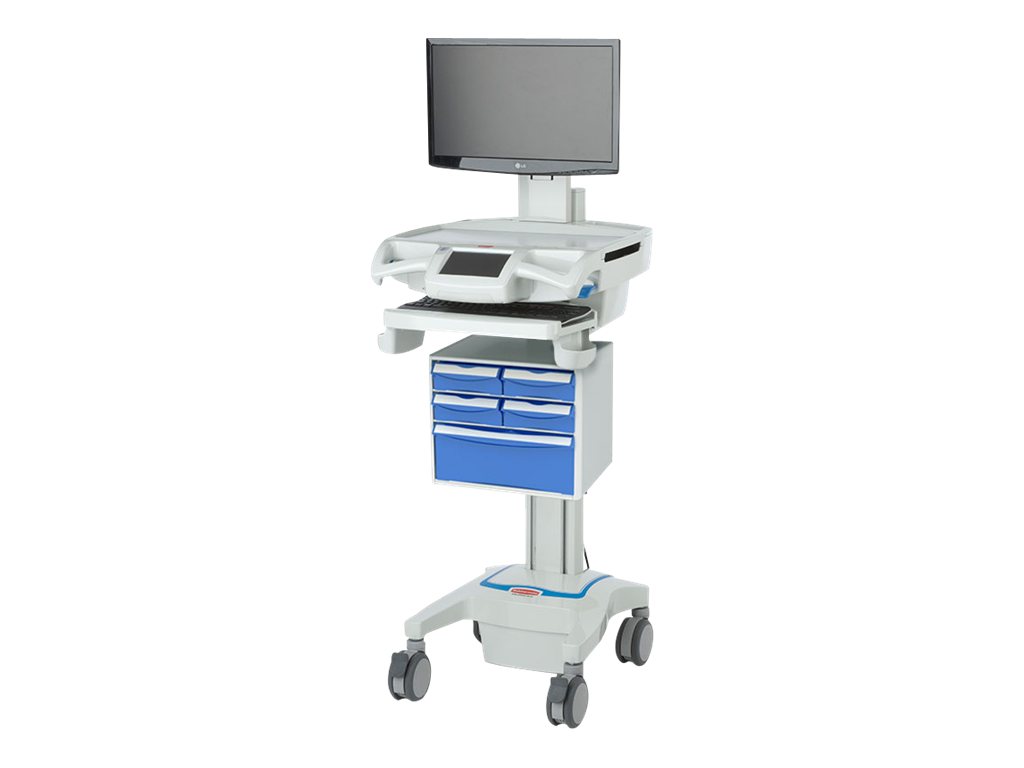 Capsa Healthcare CareLink AC RX Mobile Nurse Station | Overview, Specs ...