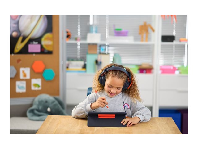 Logitech Zone Learn Over-Ear Wired Headset for Learners, 3.5mm AUX ...