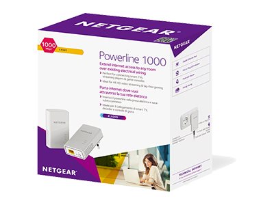 NETGEAR Powerline PL1000 - kit d'adaptation pour courant porteur ...