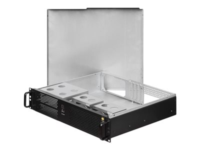 Netrack Server Case - Rack-mountable 2U - mini ITX / micro ATX - no ...