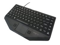 Havis rugged keyboard with emergency key - 83 keys - silicone rubber ...