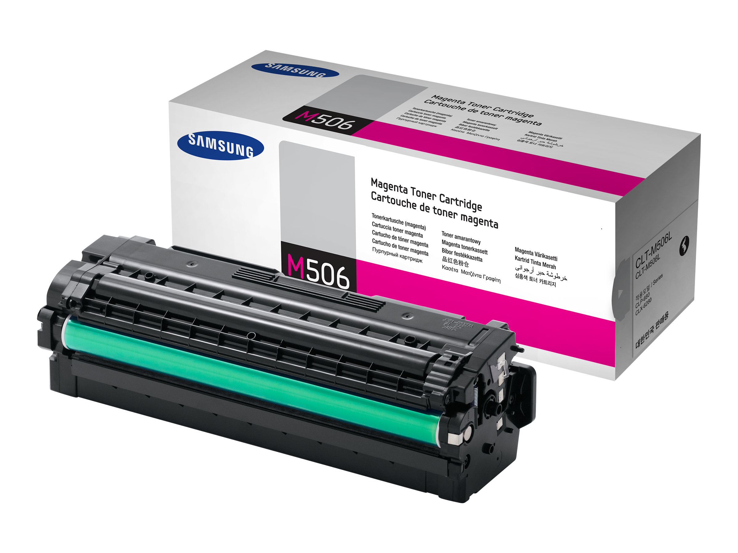 Buy Samsung CLT-M506L, magenta, original, toner cartridge - NZ - pp.co.nz