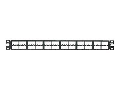 Panduit MINI-COM High Density Modular - patch panel - 1U - 19"/23"