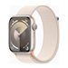 Apple Watch Series 9 (GPS) - starlight aluminium - smart watch with ...