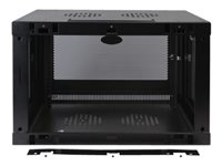Tripp Lite 9U Wall Mount Rack Enclosure Server Cabinet w/ Door & Side ...