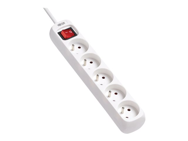 Eaton Tripp Lite Series 5-Outlet Power Strip - French Type E Outlets ...
