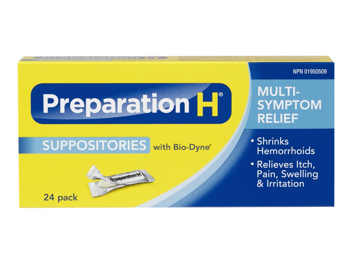 Preparation H Suppositories - 24s