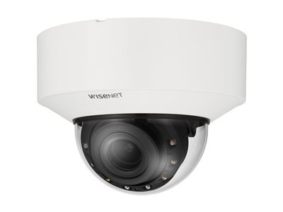 Hanwha Techwin America - Indoor Network AI IR Dome Camera - 4K