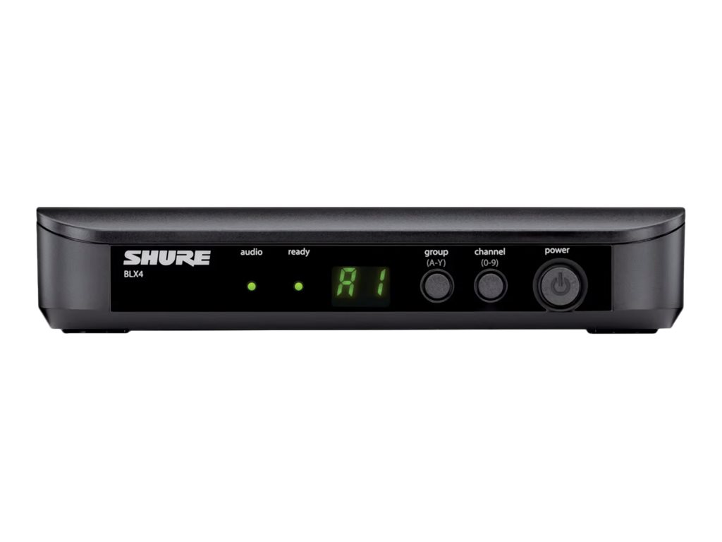 Shure BLX4 - Wireless audio receiver for wireless microphone system ...