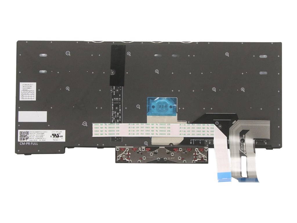 Primax - notebook replacement keyboard - with Trackpoint, UltraNav ...