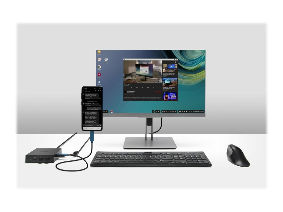 Kensington Pro Fit Ergo Wireless Mouse, mouse, 2.4 GHz, Bluetooth 4.0 ...