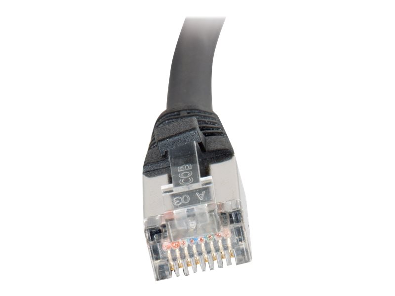 C2G 7ft Cat5e Snagless Shielded (STP) Ethernet Network Patch Cable ...