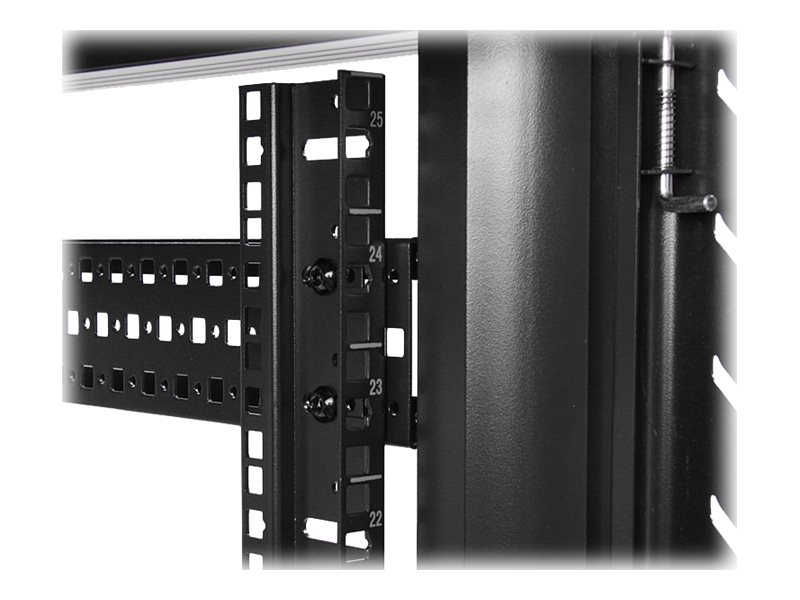 StarTech.com 25U Network Rack Cabinet on Wheels - 36in Deep - Portable ...