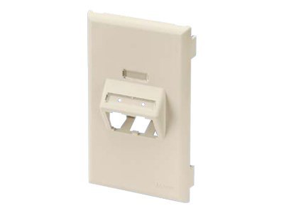 Panduit Pan-Way Snap-on Single Gang Vertical Sloped Communication ...