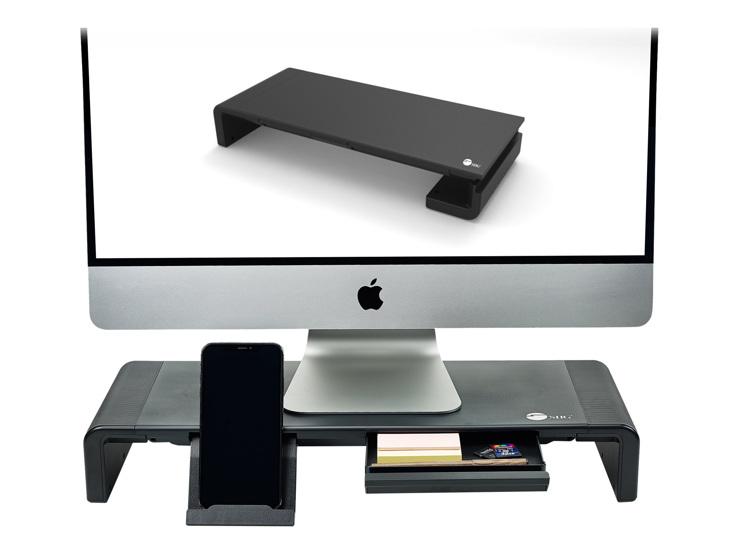 Precision Data Products - SIIG - SIIG Stylish Foldable Monitor Stand