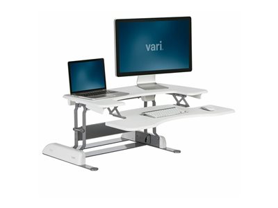 VARIDESK Pro Plus 36 - standing desk converter - white