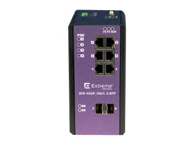 Extreme Networks ExtremeSwitching Industrial Ethernet Switches ISW 4GbP ...
