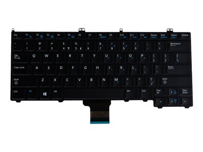 Dell - notebook replacement keyboard - with DualPoint - US International