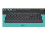 Logitech Signature K650 Comfort Full-Size Wireless Keyboard with Wrist ...
