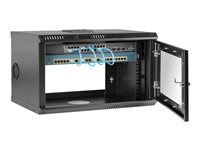 StarTech.com 2-Post 6U Wall Mount Network Cabinet, Wall-Mounted Server ...