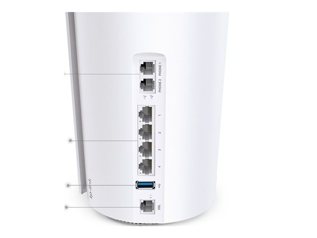 TP-Link DECO X73-DSL V1 - wireless router - DSL modem - Wi-Fi 6 - desktop - DECO X73-DSL(1-PACK ...
