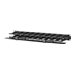 APC Horizontal Cable Manager Single-Sided with Cover - rack cable ...