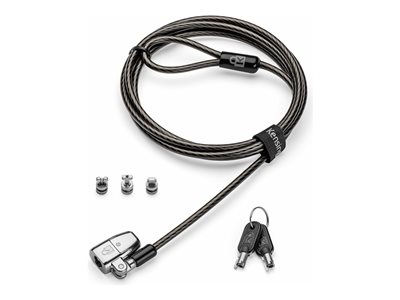 Kensington ClickSafe 2.0 Universal Keyed Laptop Lock - security cable ...