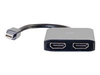 C2G 4K Mini DisplayPort to HDMI Monitor Splitter - Dual Monitor Hub