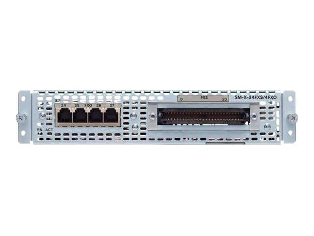 Cisco High-Density Analog Voice Service Module SM-X-24FXS/4FXO ...
