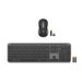 Logitech MK955 Signature Slim Wireless Keyboard and Mouse Combo, For ...