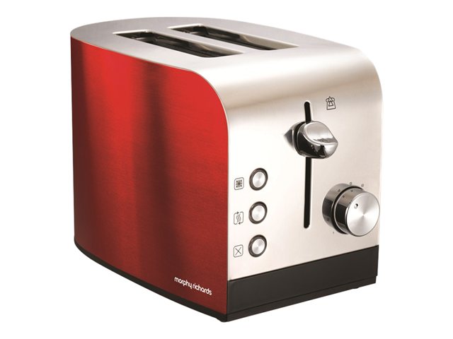 Morphy Richards Accents 44206 - toaster - red - 44206 - Currys Business