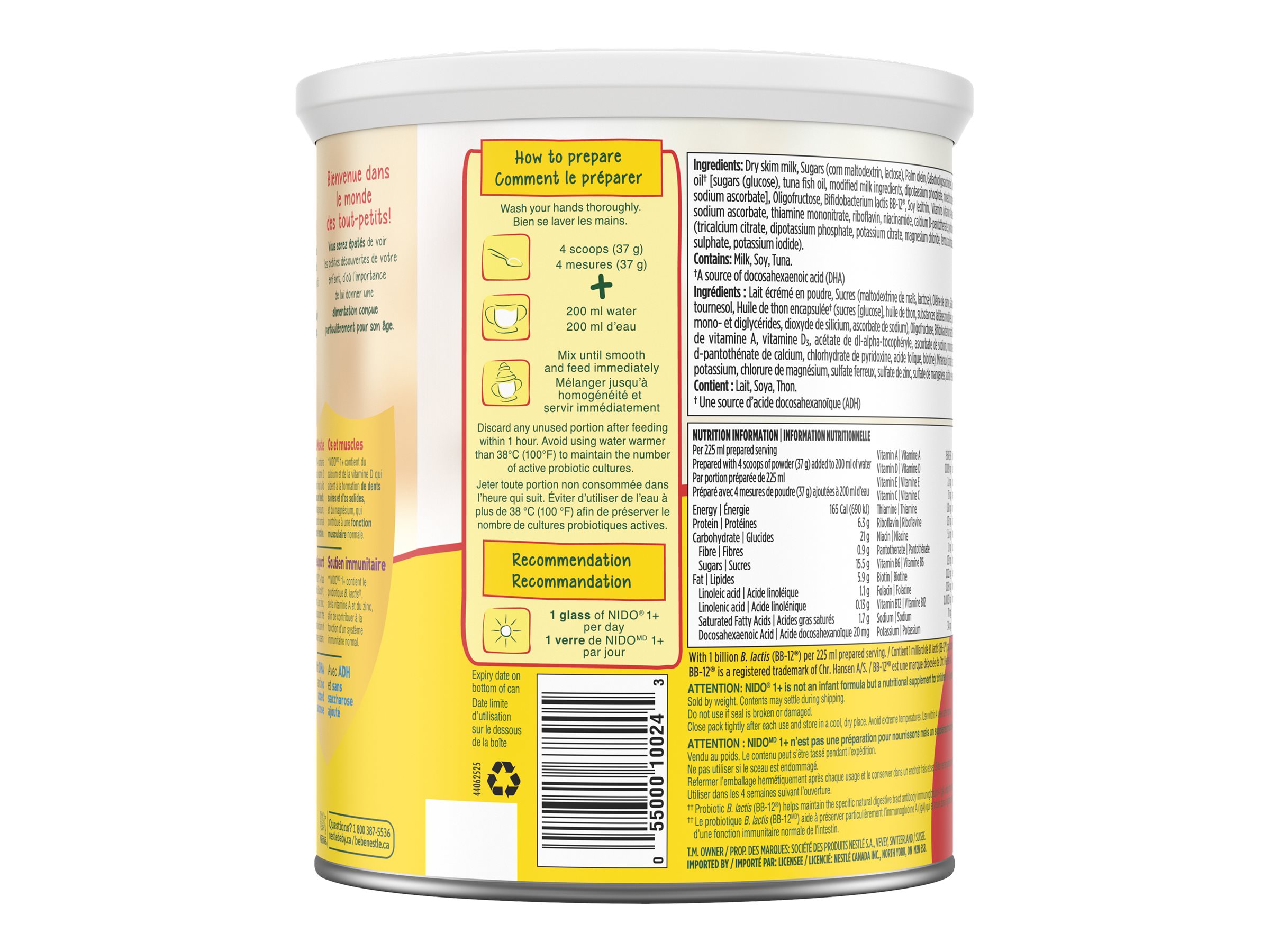 Nestle Nido 1+ Toddler Nutritional Drink - 850g