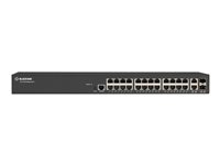 Black Box - switch - 26 ports - managed - rack-mountable