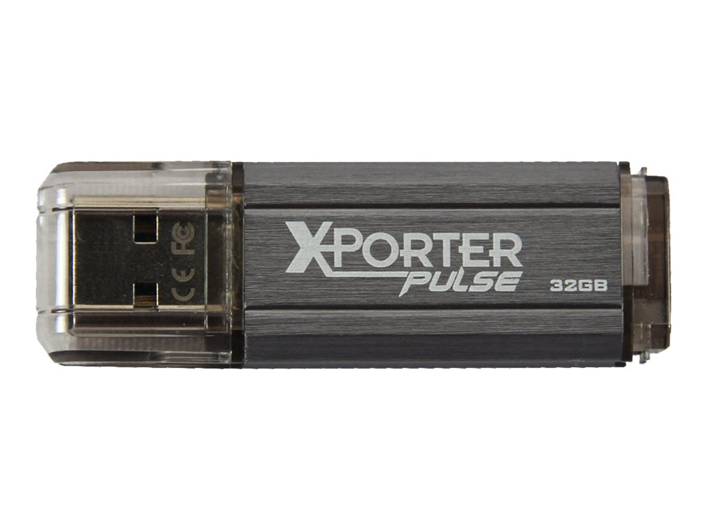 PATRIOT XPORTER PULSE 32GB BLACK ALUMINUM | SHI