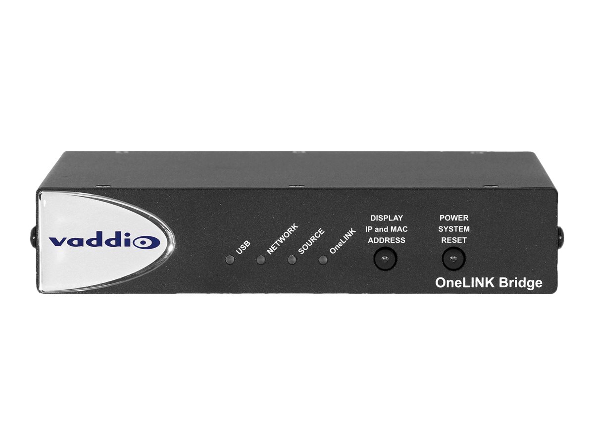 Vaddio RoboSHOT 20 UHD OneLINK Bridge System | Overview, Specs, Details ...