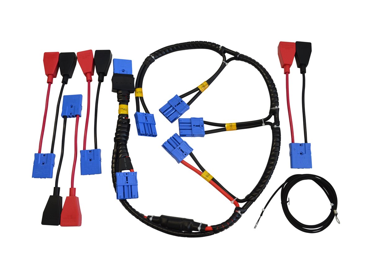 SmartUPS Industrial Battery Harness Kit For Small Ah Battery Set 48VDC ...